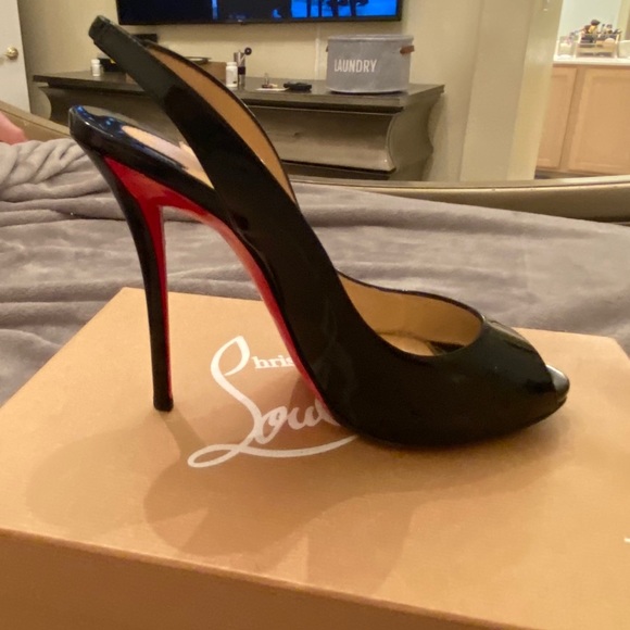 Christian Louboutin | Shoes | Christian Loubouton Gamma Talon 4 Fits ...
